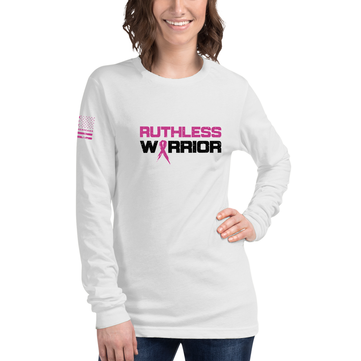 Women's Ruthless Warrior - L/S Tee – Ruthless Americans